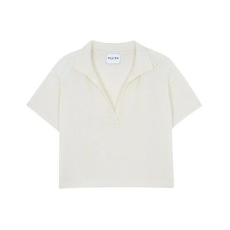 Kujten Kujten, Femme, Pulls, Blanc, Taille: 40 FR V-neck Tricots