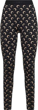 Marine Serre Femme, Pantalons, Multicolore, Taille: 42 FR Moon Printed Leggings