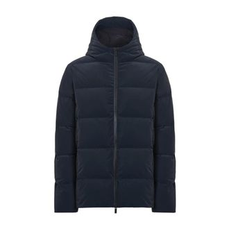 Roberto Ricci Design Veste &agrave; Capuche Bleue - Homme - Vestes - Bleu - Taille: M