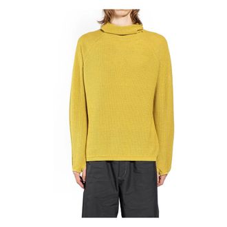 Goldwin Goldwin, Homme, Pulls, Jaune, Taille: XL 0 Haut en maille perfor&eacute;e Wholegarment