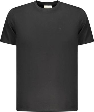 Calvin Klein Homme, Tops, Noir, Taille: M T-shirt ras du cou en coton avec imprim&eacute; graphique