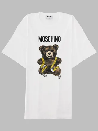 Moschino Teddy Print T-Shirt - White