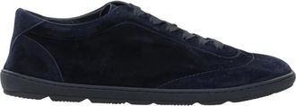 Brunello Cucinelli Baskets basses l&eacute;g&egrave;res - Homme - Chaussures - Bleu - Taille: 42 1/2 EU