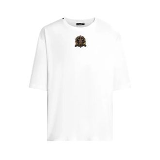 Dolce & Gabbana T-Shirt - - Tops - Herren - Wei&szlig; - S