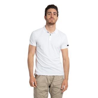 Roberto Ricci Design Polo mit Kontrastdetails - - Tops - Herren - Wei&szlig; - 2XL