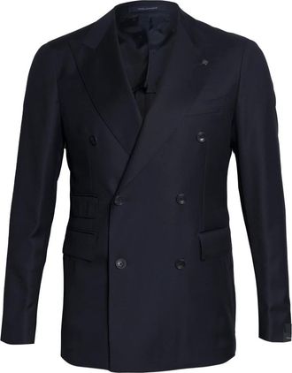 Tagliatore Homme, Vestes, Bleu, Taille: XL Costume crois&eacute; Super 110s