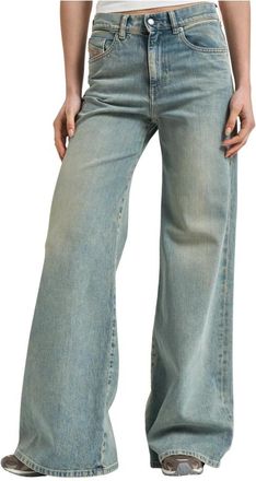 Diesel Femme, Jeans, Bleu, Taille: W27 1978 D-Akemi Flare Jeans