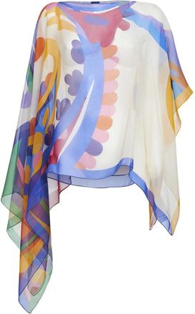 Etro Femme, Blouses et Chemises, Multicolore, Taille: ONE Size Veste en soie &agrave; motif cachemire