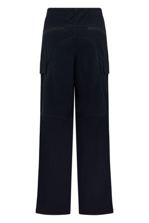 Burberry Mens Cargo Pants Navy Polyamide Trousers