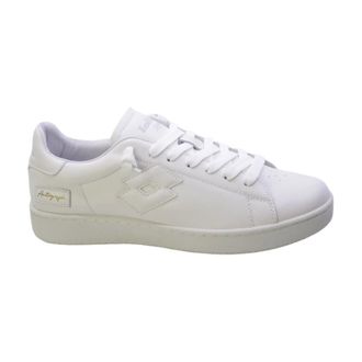 Lotto Homme, Chaussures, Blanc, Taille: 44 EU Baskets basses en cuir blanc