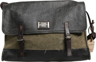 Dolce & Gabbana Femme, Sacs, Vert, Taille: ONE Size Sac Messenger