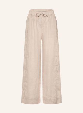 Reiss Reiss Marlenehose Riley Aus Leinen beige