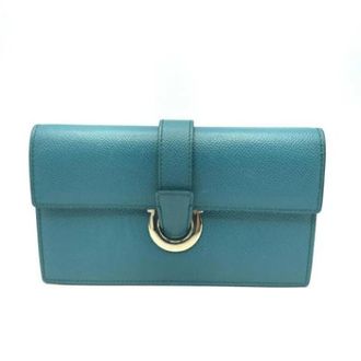 Ferragamo Pre-owned Schultertasche aus Stoff - - Pre-owned - Damen - Blau - ONE SIZE
