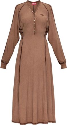 Diesel D-Iserina Kleid - - Dresses - Damen - Braun - L