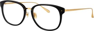 Linda Farrow unisex, Accessoires, Noir, Taille: 58 MM Lunettes optiques &eacute;l&eacute;gantes par Cyrus