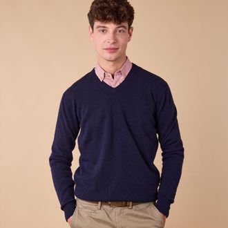 Bexley Elian - Pull homme bleu marine