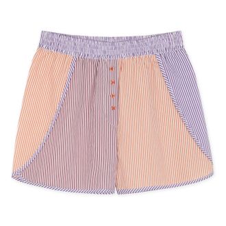 Sessun Short Carnon Rayures Sess&ugrave;n