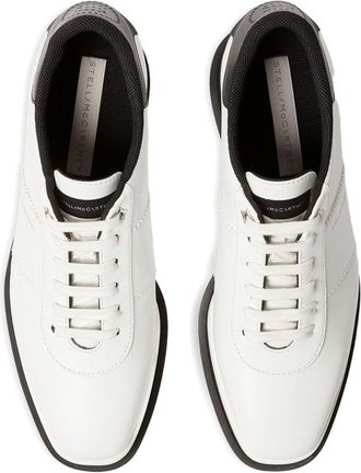 Stella McCartney Platform Leather Sneakers - White