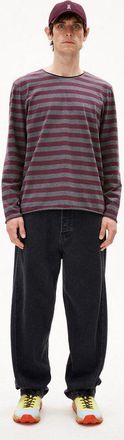 Armedangels Longsleeve MAARKOS LS STRIPES BR Longsleeve aus Bio-Baumwolle Relaxed Fit