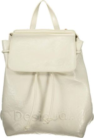Desigual Femme, Sacs, Blanc, Taille: ONE Size Luena Mini Backpack