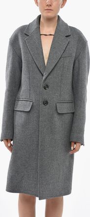 Dsquared2 Oversize-Mantel Aus Schurwolle Und Nylon Mit Pattentaschen Dsquared2
