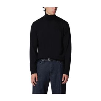 Roberto Collina Herren, Strickwaren, Schwarzk, MGr&ouml;&szlig;e