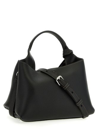 Tod's Micro Grainy Leather Shoulder Bag - Black