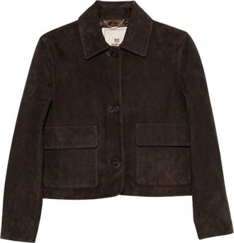 Mabrun Fenix Wildlederjacke - - Jackets - Damen - Braun - XL
