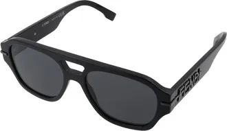 MAISON FENDI FE40130I Pilot-Frame Sunglasses - Black