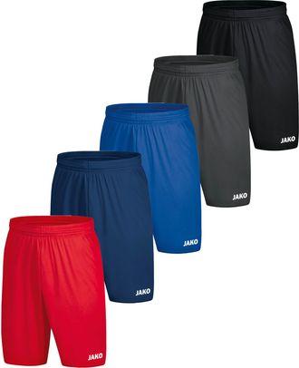 Jako Unisex Shorts 5er-Set Sporthose Brasil COR4492-656 XXL