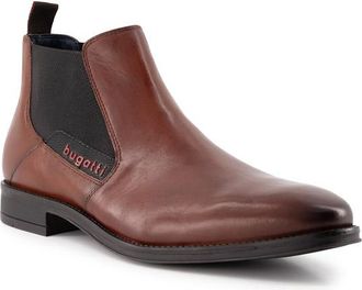 Bugatti Herren Schuhe braun Glattleder