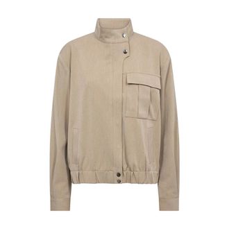 Co'Couture EminaCC Jacket - Femme - Vestes - Beige - Taille: 40 FR