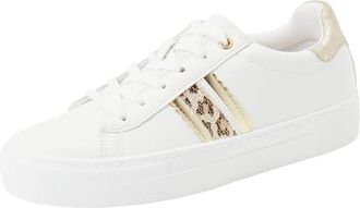 Geox Femme D CLAUDIN A Basket, White, 38 EU