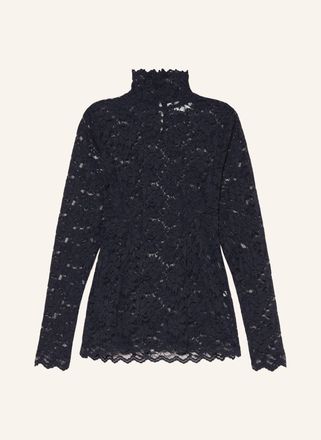 Neo Noir Neo Noir Longsleeve Liza Aus Spitze blau