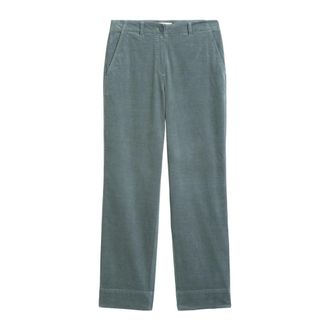 Marc O'Polo Lande Weite Straight Leg Hose - - Trousers - Damen - Blau - XS