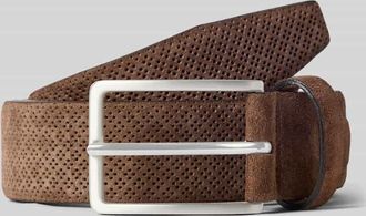 Pierre Cardin G&uuml;rtel aus echtem Leder in Suede-Optik