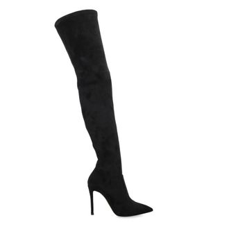 Casadei Schwarze Aceu Cuissard Stiefel - Trendiger Overknee-Stil - - Shoes - Damen - Schwarzk - 40 EU