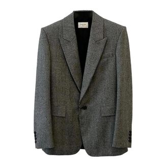 Saint Laurent Herren, Jacken, Grau, LGr&ouml;&szlig;e