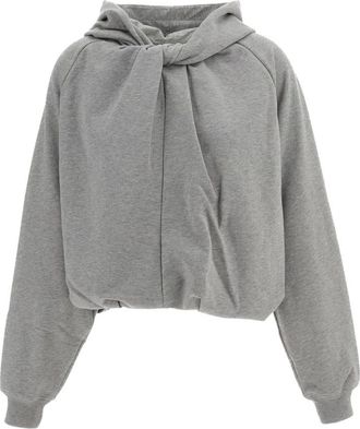 Dries Van Noten Hannett Sweat &agrave; capuche - Femme - Sweatshirts et sweats &agrave; capuche - Gris - Taille: 38 FR