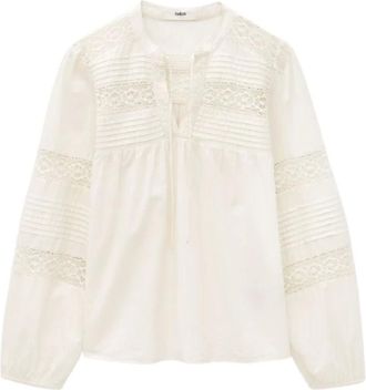 BA&SH Femme, Blouses et Chemises, Beige, Taille: 42 FR Blouse Nami