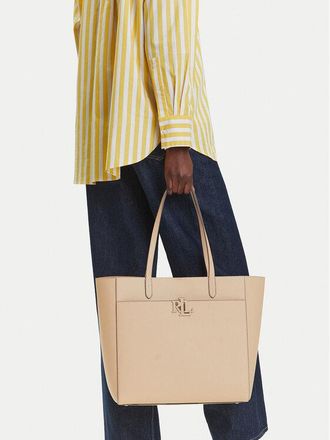 Lauren Ralph Lauren Handtasche Cameryn 431960183004 Beige