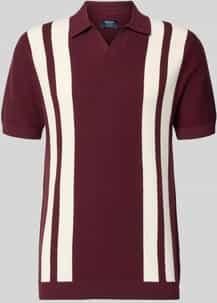 Mc Neal Regular Fit Poloshirt in Strick-Optik