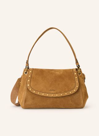 Isabel Marant Isabel Marant Handtasche Chany Medium Mit Nieten braun
