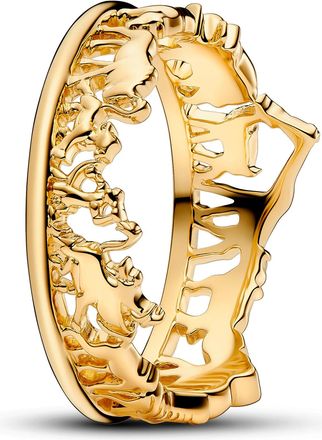 Pandora Disney Der König der Löwen aus Sterling Silber mit vergoldeter Metalllegierung, Größe: 52, 163362C00-52