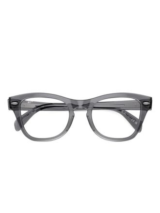 Ray-Ban lunettes de vue à logo - Gris