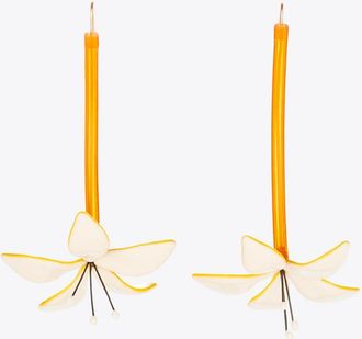 Tory Burch Damen Blumen-Ohrring