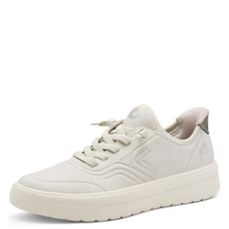 Jana Damen Step IN Sneaker leicht und flexibel Vegan, Beige (Beige), 38 EU