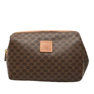 Celine Pochette en toile enduite Pre-owned - Femme - Pre-owned - Brun - Taille: ONE Size