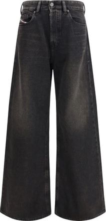 Diesel Femme, Jeans, Noir, Taille: W27 1996 D-Sire Relaxed Jeans