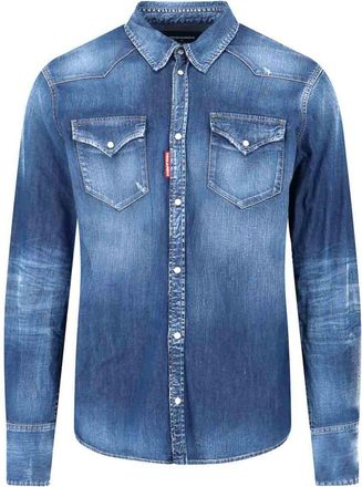 Dsquared2 Chemise - Bleu
